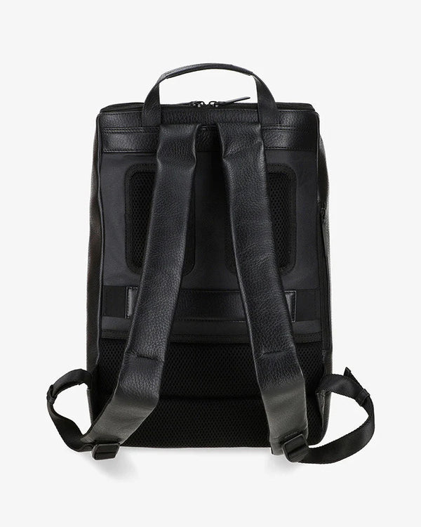 JOST STOCKHOLM 4700 BLACK LEATHER BACKPACK - MyLeatherBag.co.uk