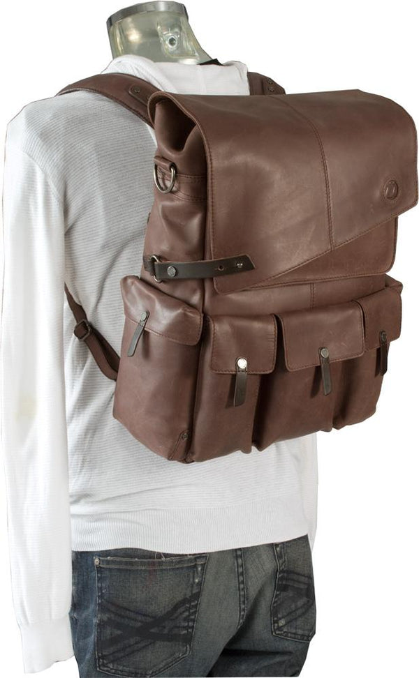 FREE UBERBAG CLUTCH WORTH £119 WITH UBERBAG INSIGNIA BROWN LEATHER BAC ...